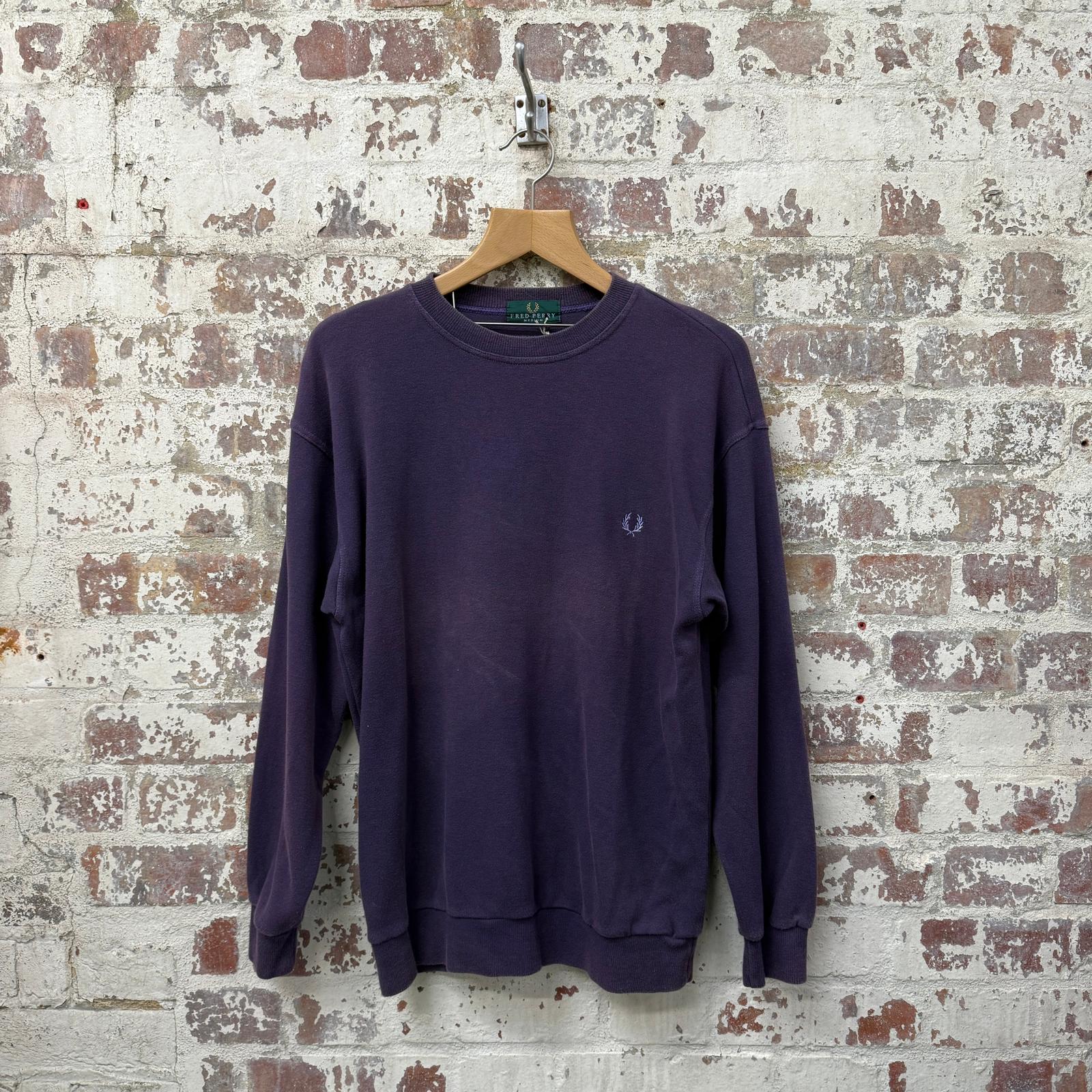 1990s Purple Fred Perry Sweatshirt – Simply Vintage Limited
