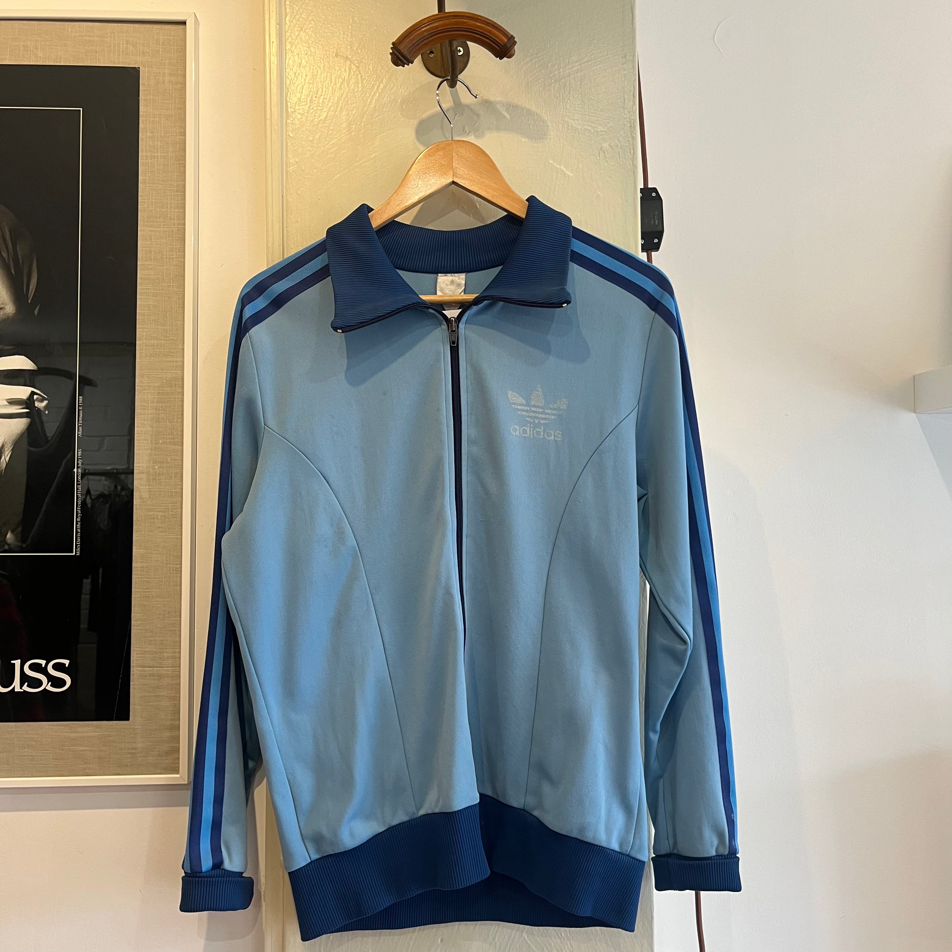 1970's Baby Blue Adidas Track Top – Simply Vintage Limited